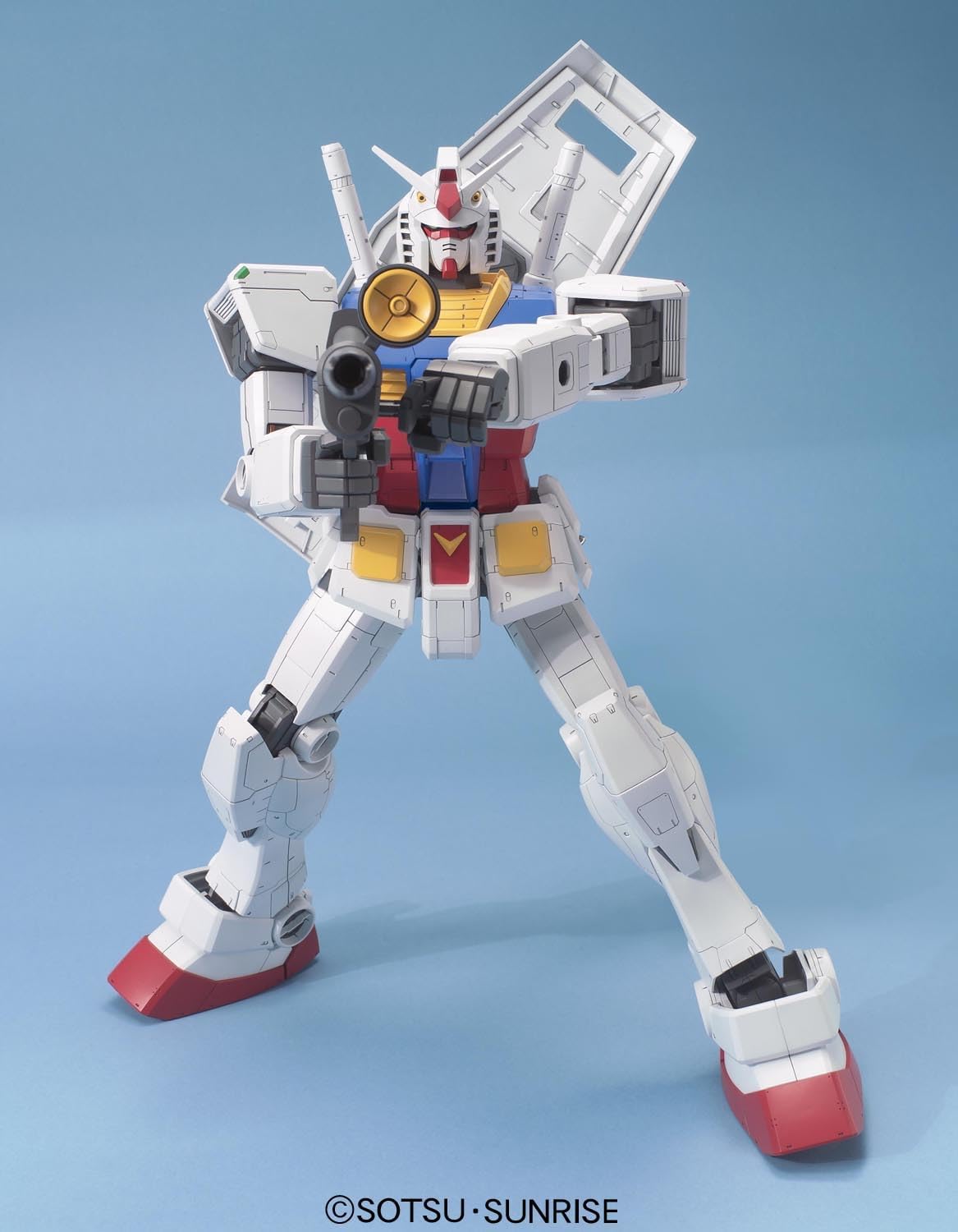 BANDAI SPIRITS Mega Size Model Gundam (Mobile Suit Gundam) 1/48 ...