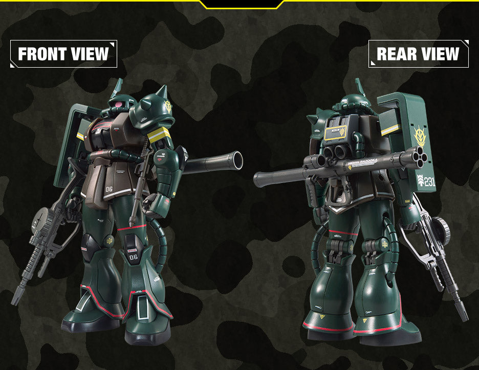 HG 1/144 Gundam Base Limited Zaku II (21st CENTURY REAL TYPE Ver ...